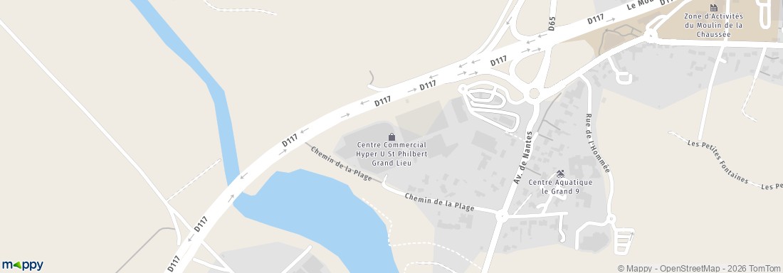Hyper U - Location U, espace Commercial Grand Lac La Chaussée, 44310 ...