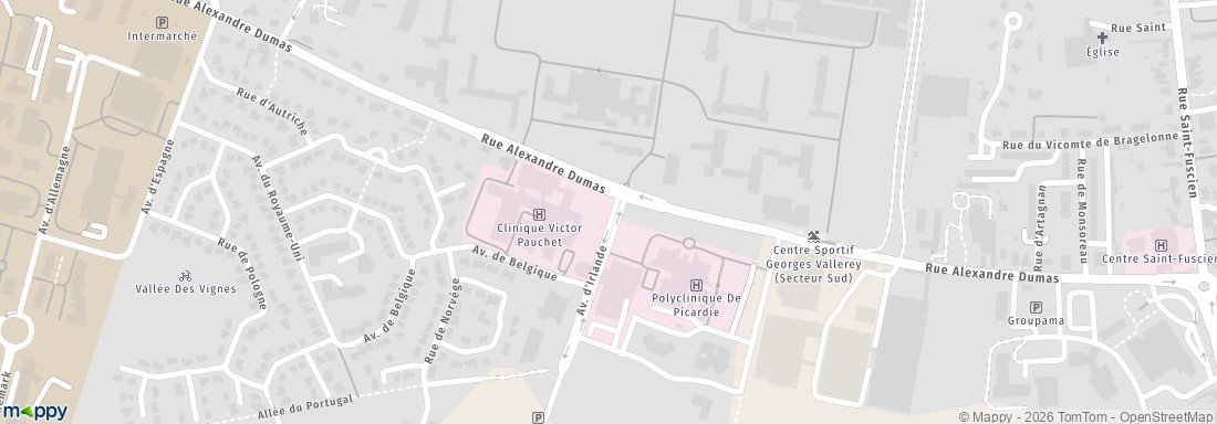 Clinique Victor Pauchet Amiens - Hôpital (adresse, horaires)