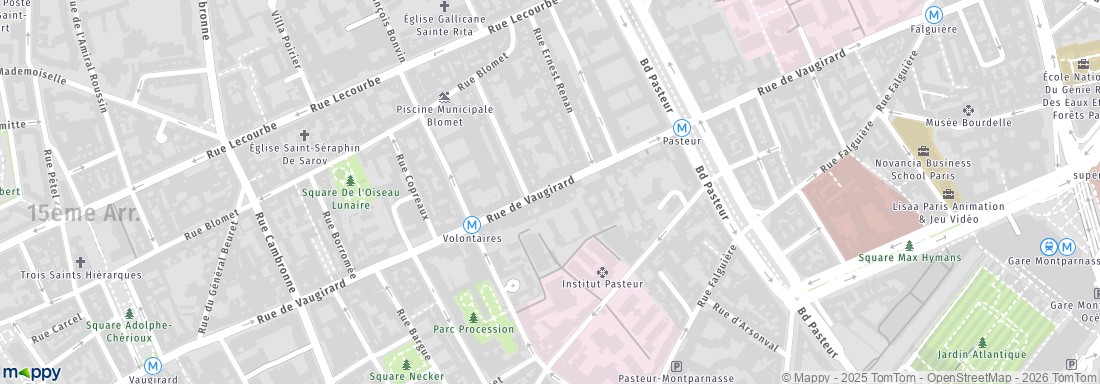 Centre Médical de l'Institut Pasteur Paris - Hôpital (adresse, horaires)