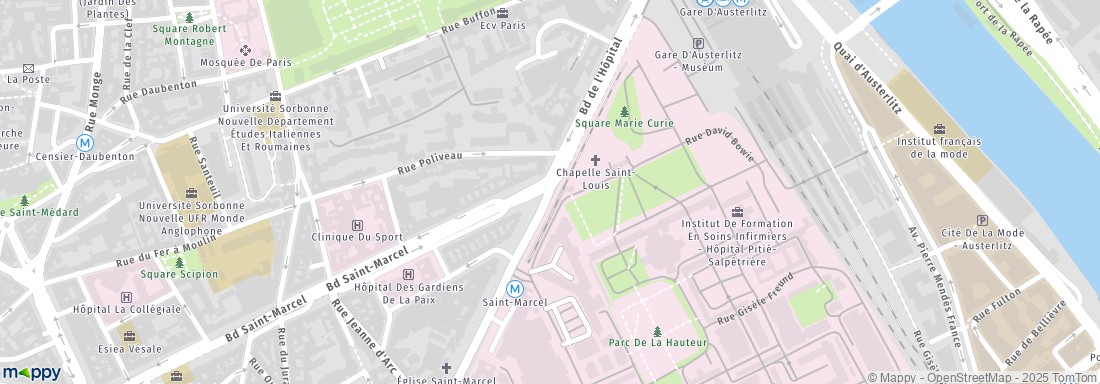 Hôpital Pitié Salpêtrière Paris (adresse)