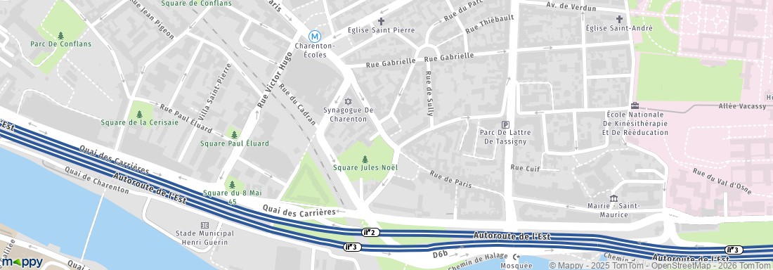 MAIRIE Charenton le Pont - Infrastructures de sports (adresse, horaires)