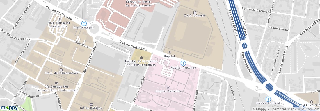 Hôpital Avicenne Bobigny - Hôpital (adresse, horaires)