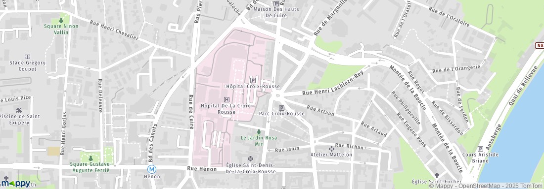 Hôpital de la Croix Rousse Lyon - Hôpital (adresse, horaires)