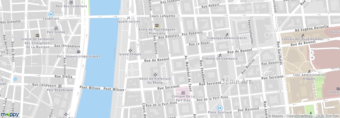 Préfecture du Rhône Lyon (adresse, horaires)