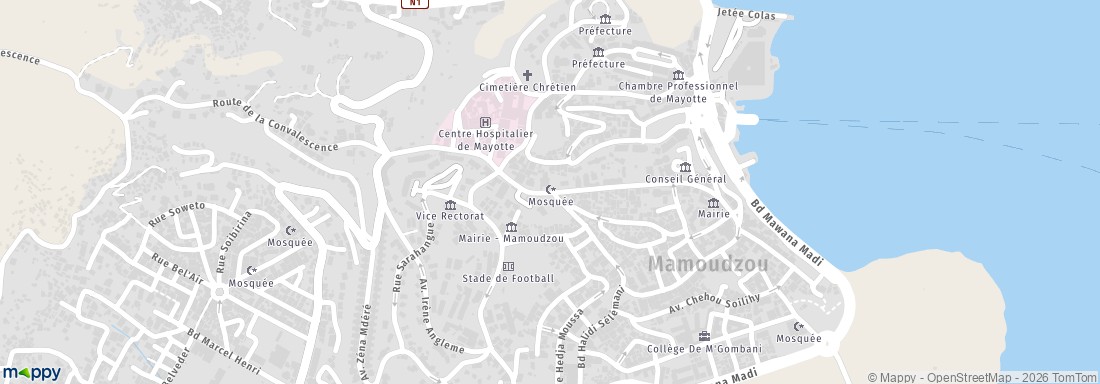 MAYOTTE TOPO Mamoudzou (adresse, horaires)