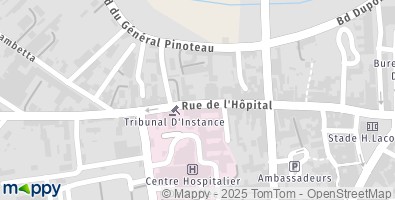 Centre Hospitalier Ruffec - Hôpital (adresse)