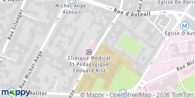 CLINIQUE MEDICALE EDOUARD RIST Paris - Centre médico-social (adresse)